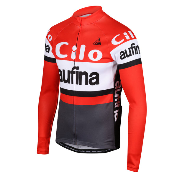 Cilo Aufina Retro Long Sleeve Jersey - Prendas Ciclismo