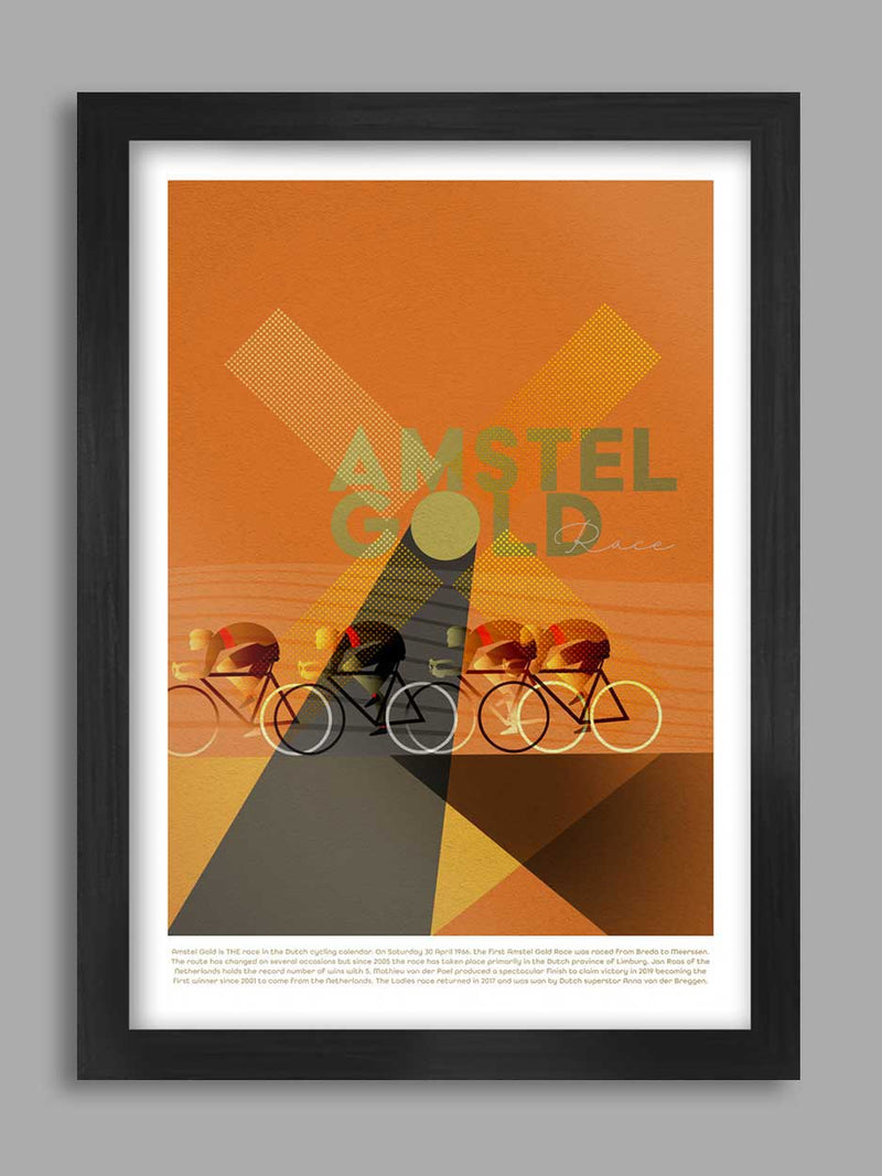 The Northern Line Framed Prints - Prendas Ciclismo