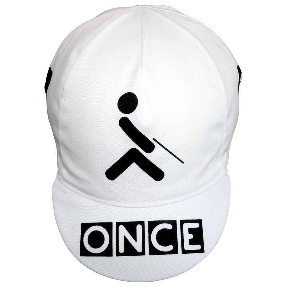 ONCE Team Retro Cotton Cycling Cap - Prendas Ciclismo