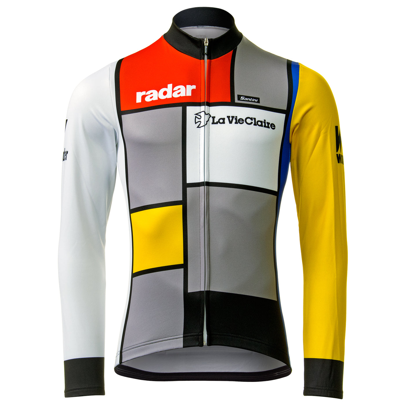 La Vie Claire Cycling Team - Retro Mondrian Jerseys, Bib Shorts, Caps ...