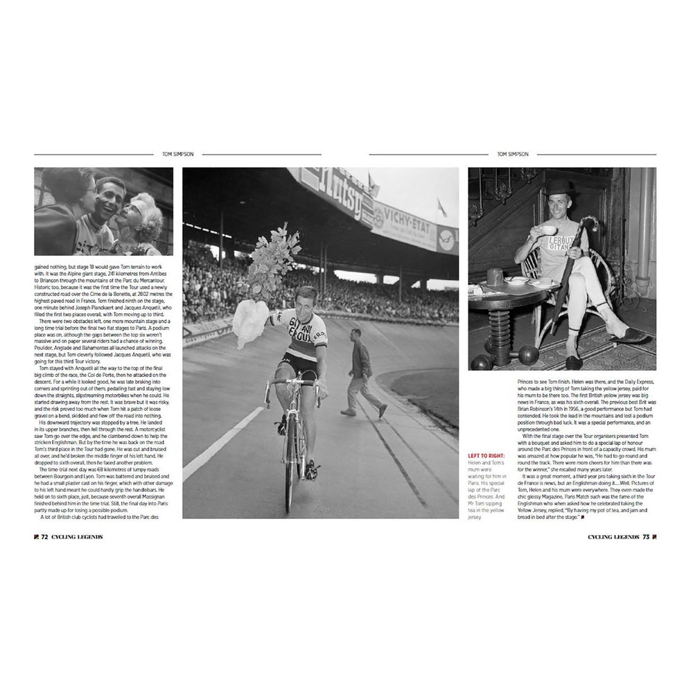 Tom Simpson Book - Cycling Legends #01 by Chris Sidwells 9781916417007 ...