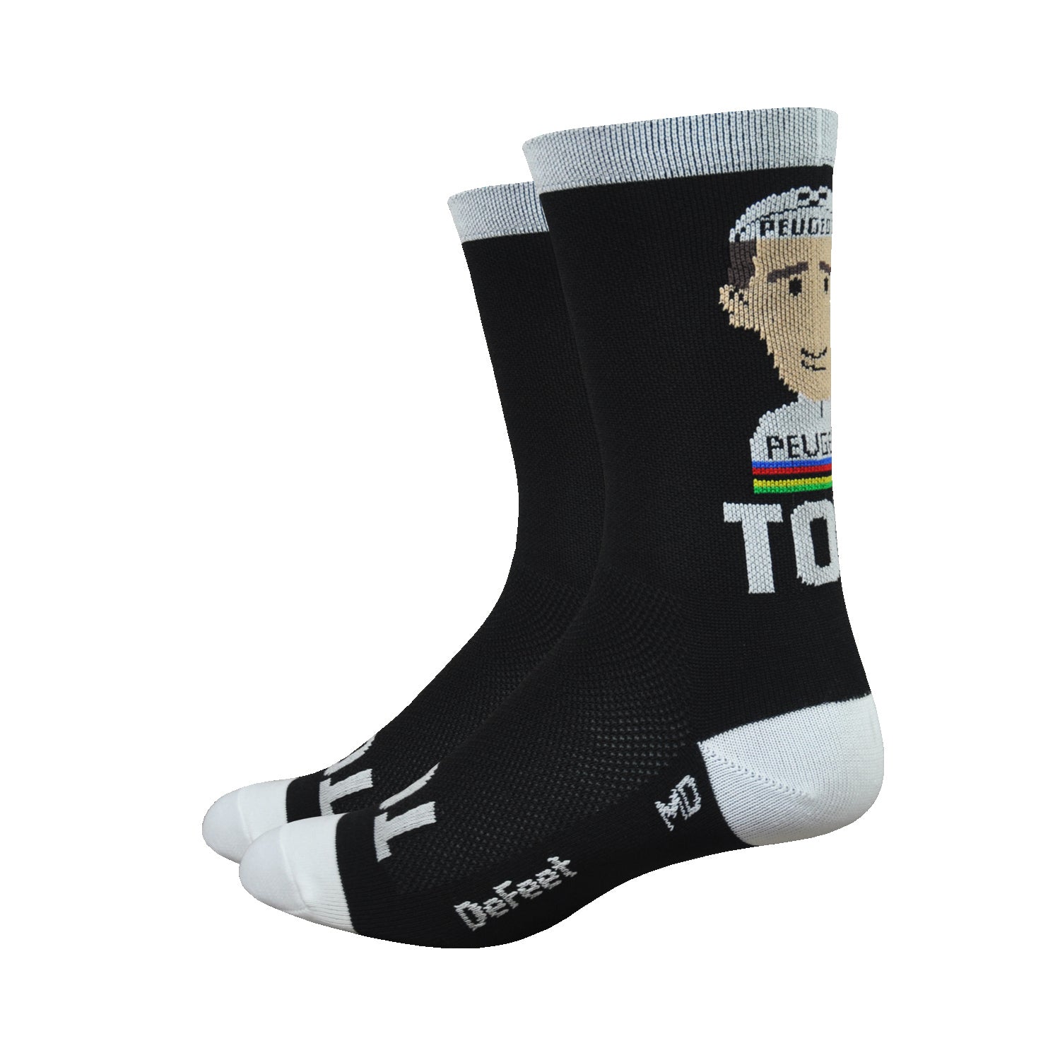 DeFeet Aireator 6" Rich Mitch Legends Marco Pantani - Prendas Ciclismo